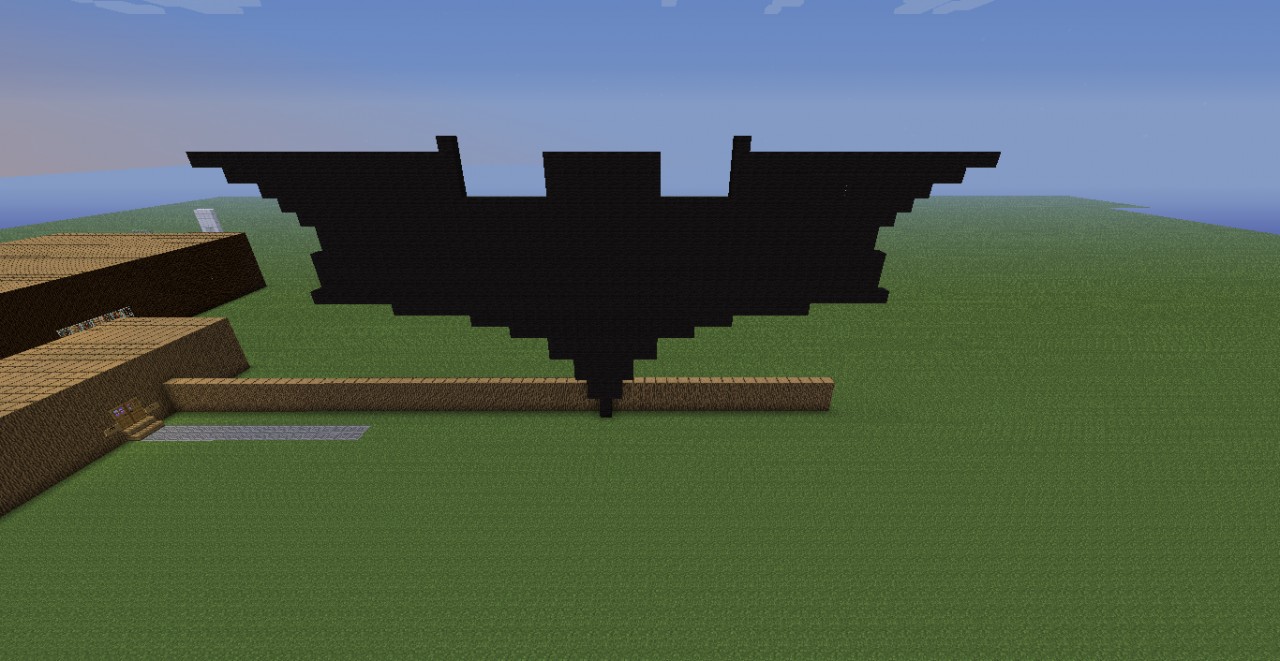 batman symbol 1 Minecraft Map