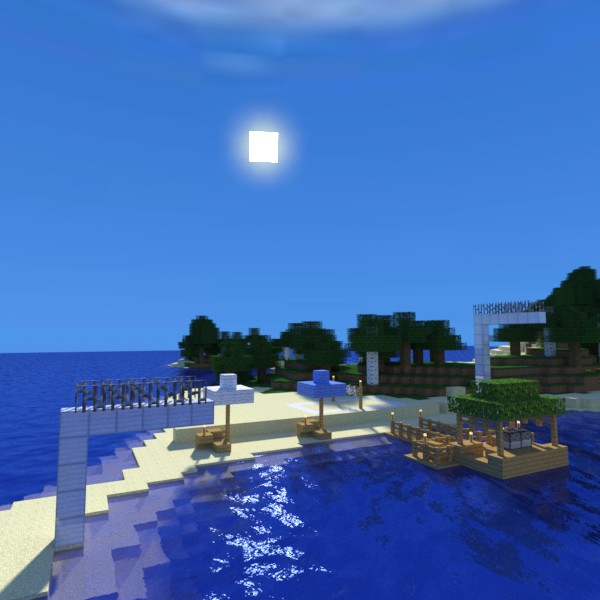 Beach Party Minecraft Map