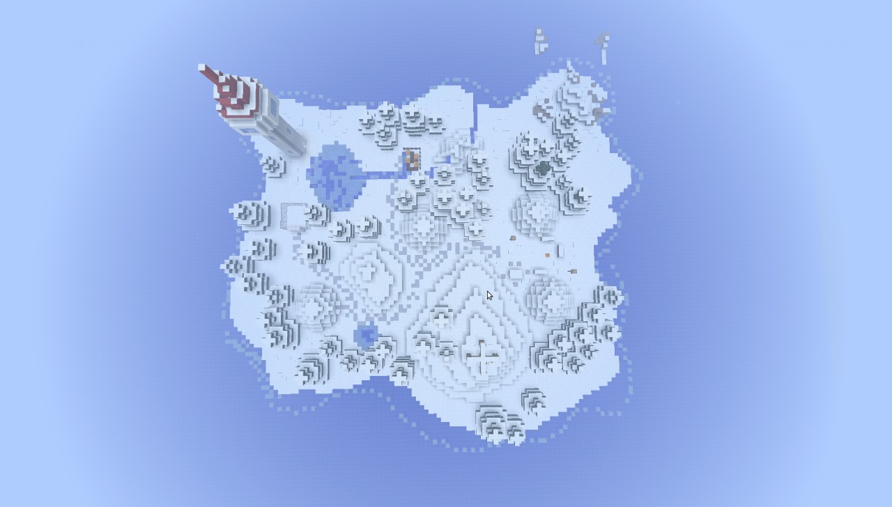 IceWorld Minecraft Map