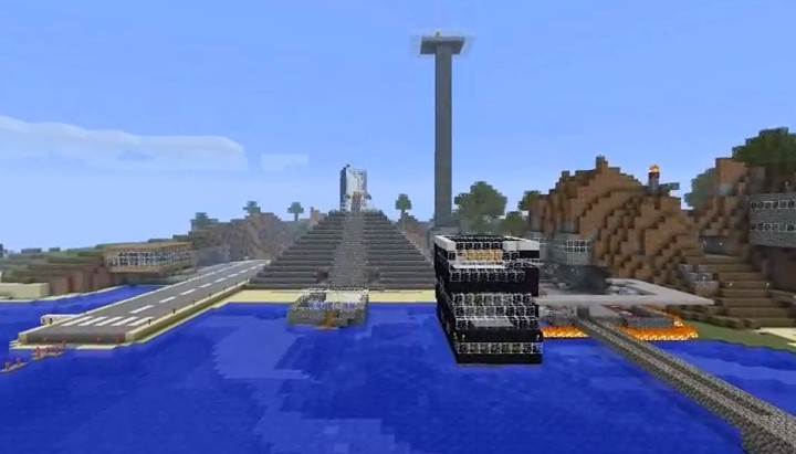 Flying Home Minecraft Map