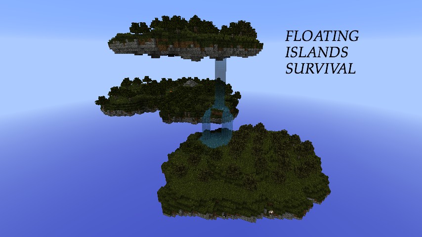 Floating Islands Survival Minecraft Map