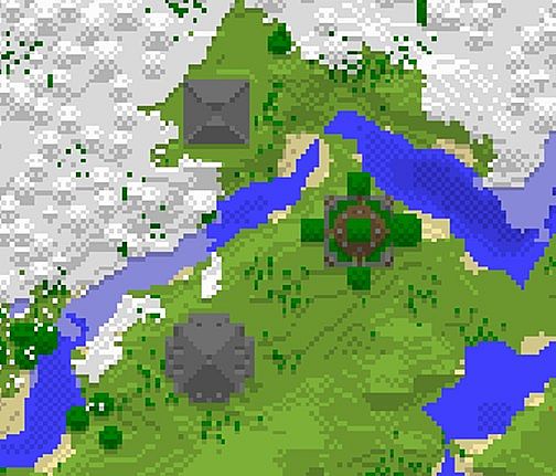 Temples of the Elements! Minecraft Map