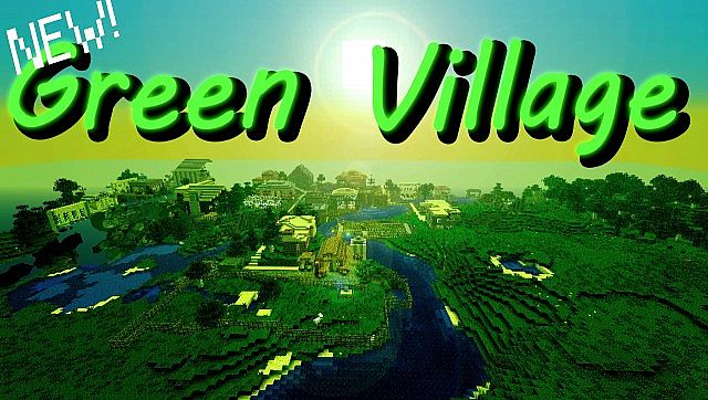 Green Village Minecraft Map
