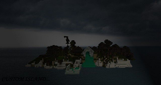 Custom Island... Minecraft Map