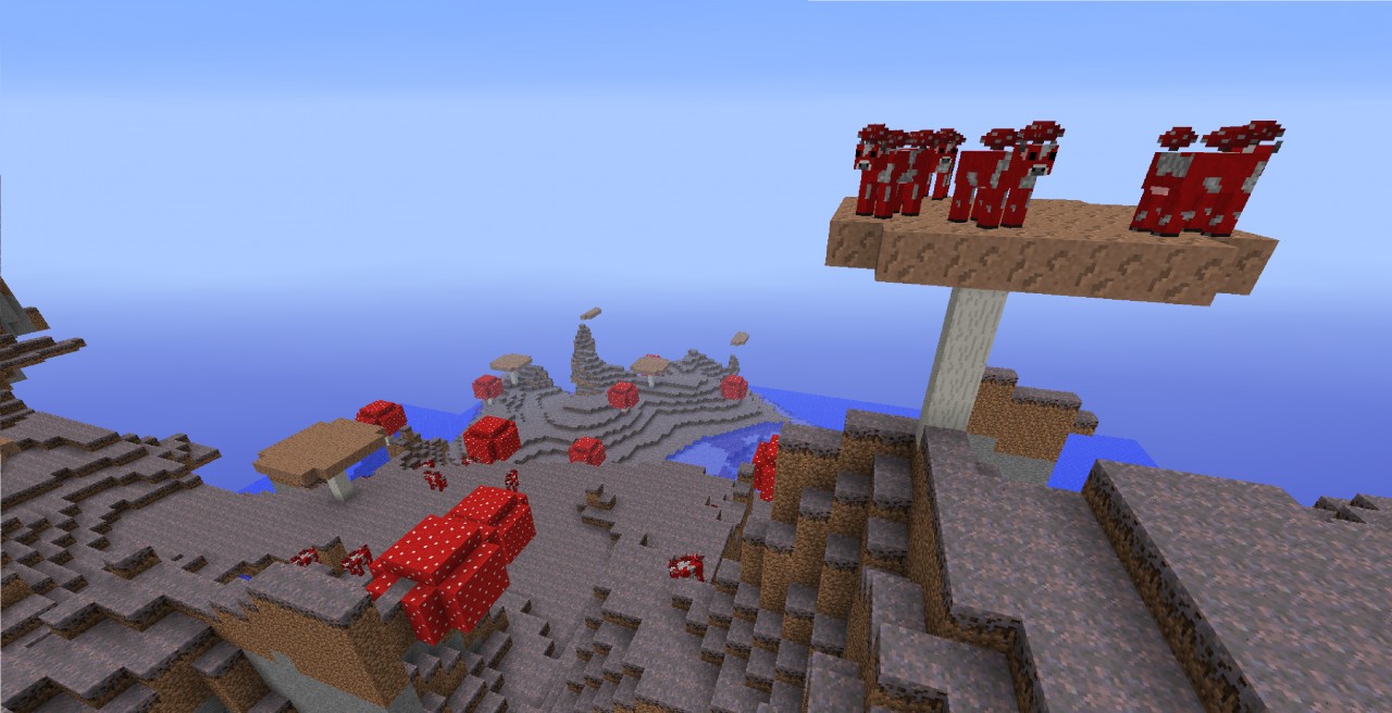 Mushroom Biome Minecraft Project