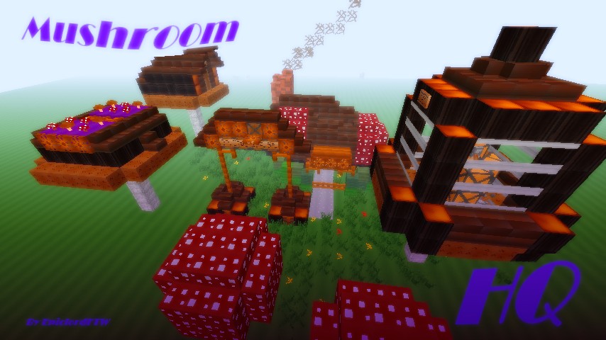 Mushroom HQ Minecraft Map