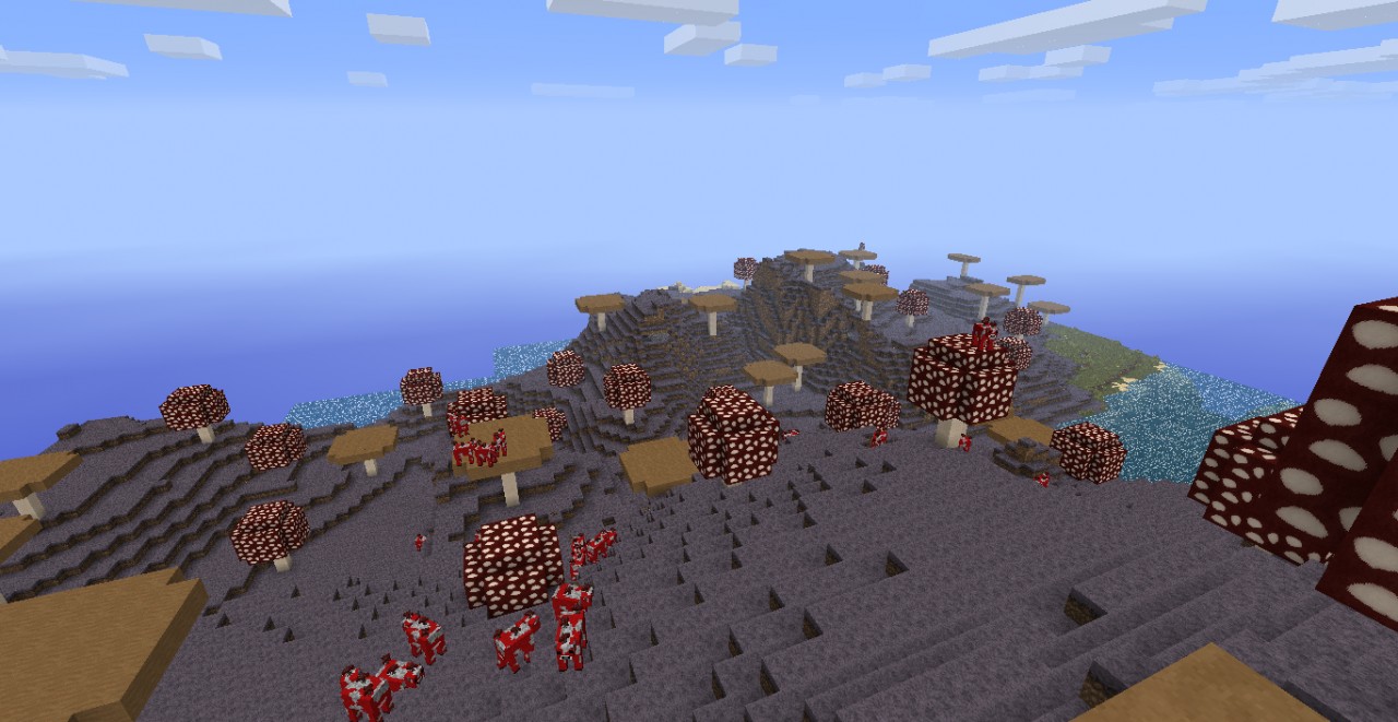 Mushroom Biome - World Save Minecraft Map