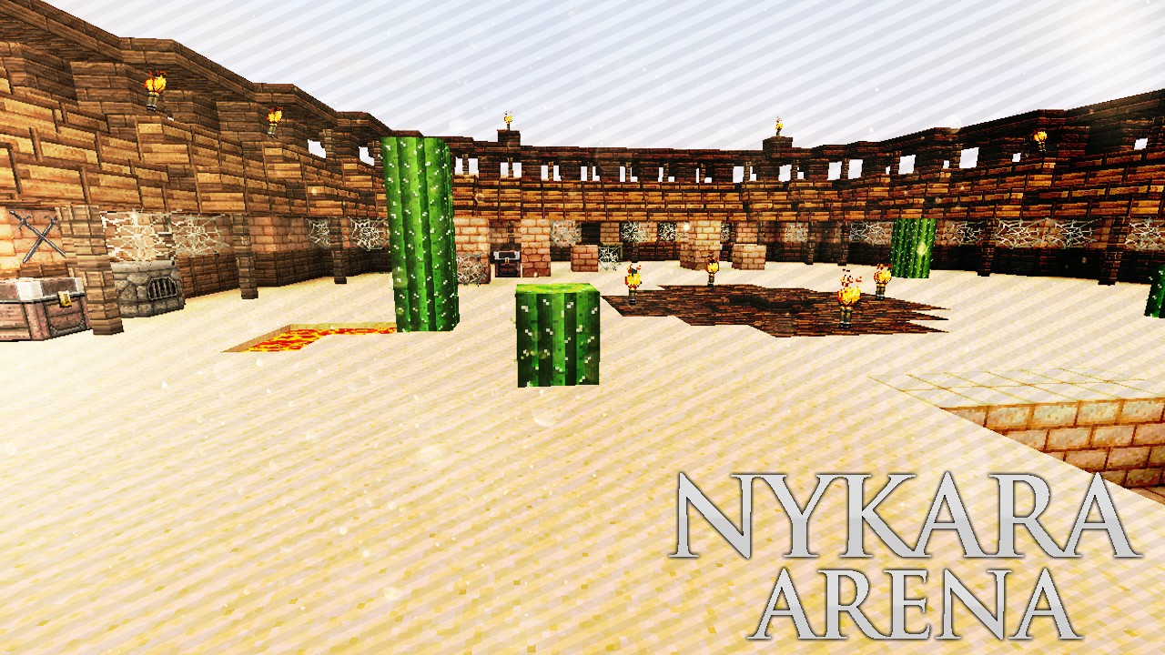 Nykara Desert Arena [75 Subscriber Special] Minecraft Map
