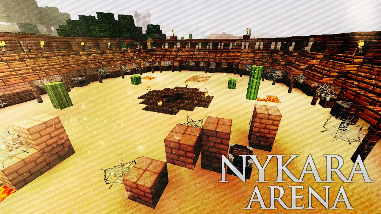 Nykara Desert Arena [75 Subscriber Special] Minecraft Map