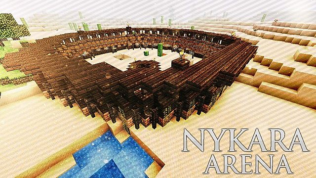 Nykara Desert Arena [75 Subscriber Special] Minecraft Map