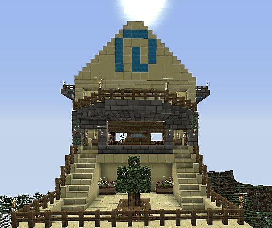 Avatar - The last airbender - Southern Air Temple. Minecraft Map