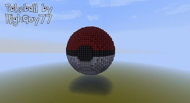 Pokeball Minecraft Map