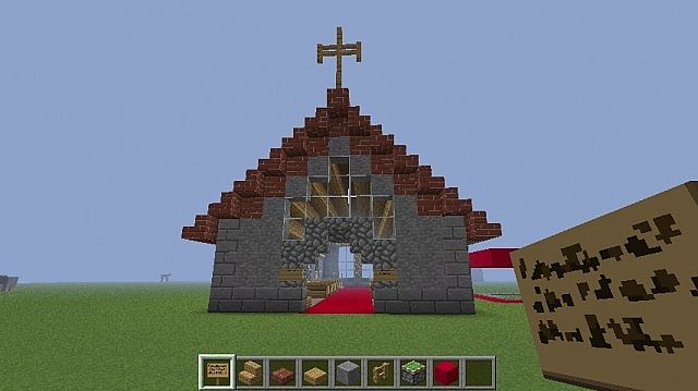 Temple and some mechanisms Minecraft Map