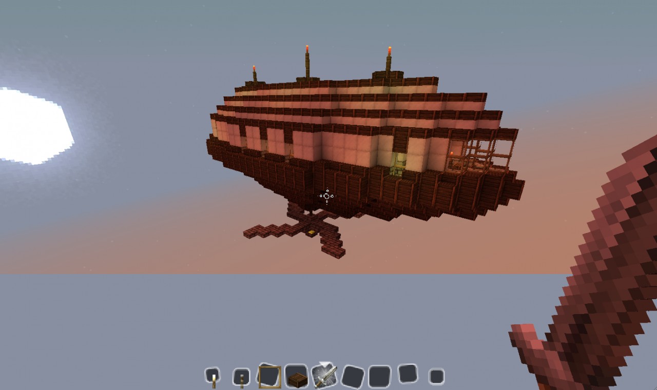 LAPUTA - THE FLYING CASTLE Minecraft Map