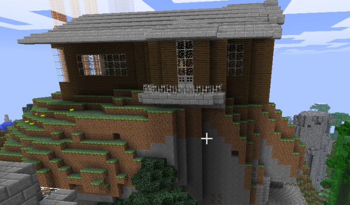 Small Town Lookout Minecraft Map