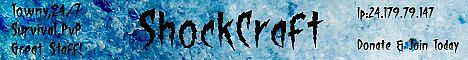 ShockCraft FACTIONS Minecraft Server