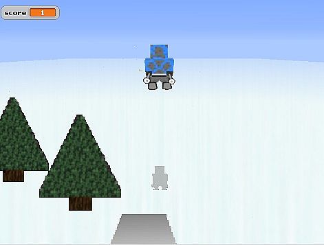 Minecraft Downhill Skier [Game] [Windows] Minecraft Mod
