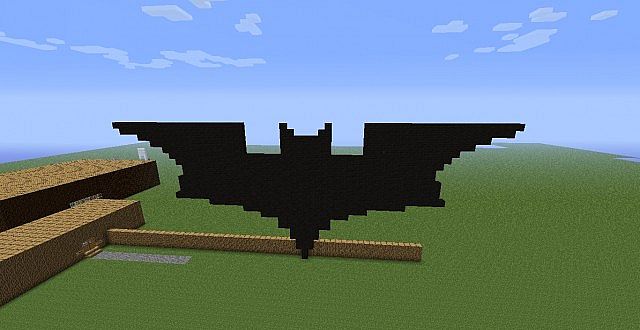 batman symbol 1 Minecraft Map