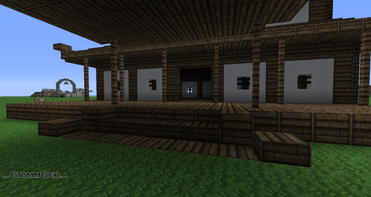 Anjin-San's Katana Dojo Minecraft Map
