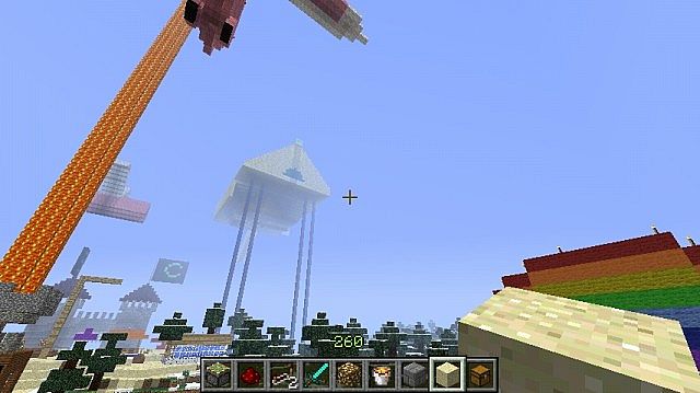 Flying Arena Minecraft Map