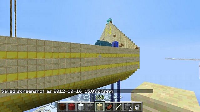Flying Arena Minecraft Map