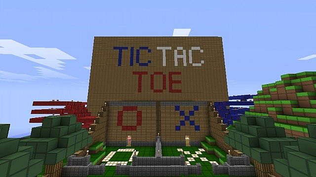 Minecraft Tic Tac Toe (1.4.2) Minecraft Map