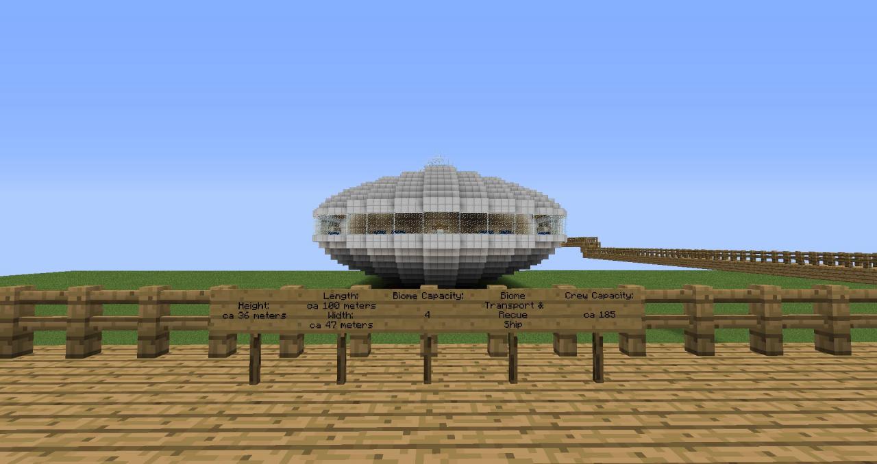Biome Transport & Rescue Ship Minecraft Map