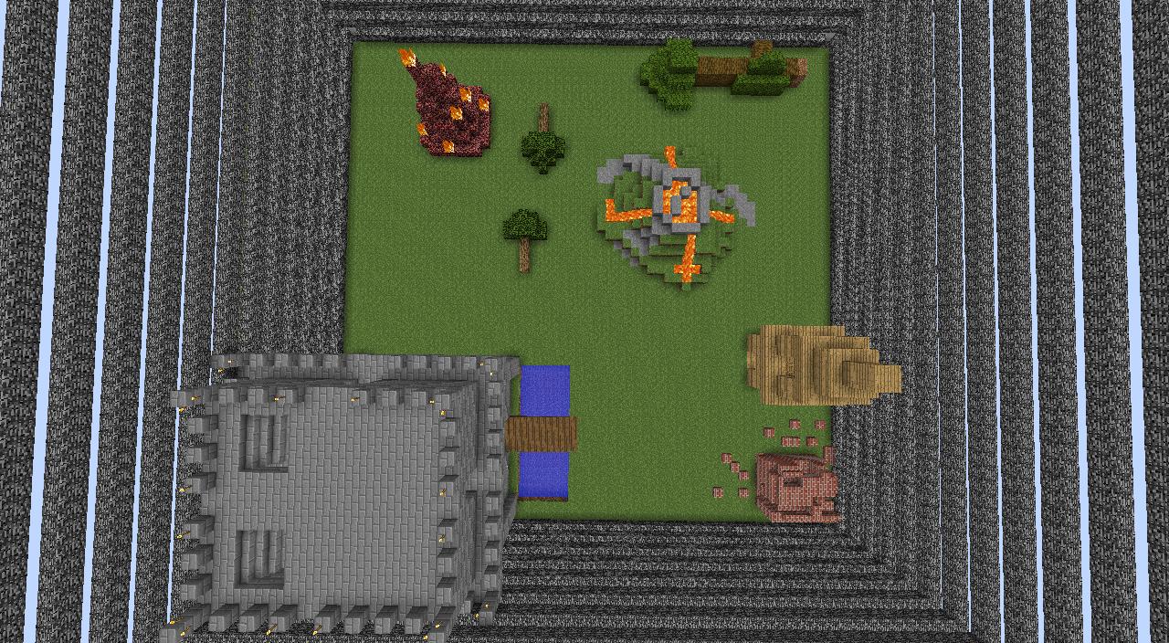 Minecraft PvP Battle Map Minecraft Map