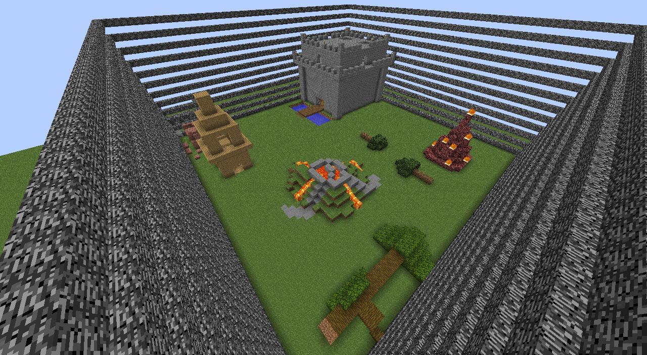 Minecraft PvP Battle Map Minecraft Map