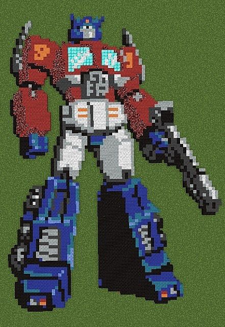 Optimus prime Minecraft Project