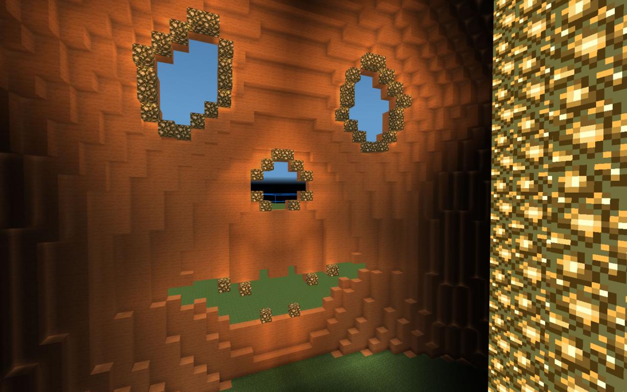 Giant Pumpkin Minecraft Map