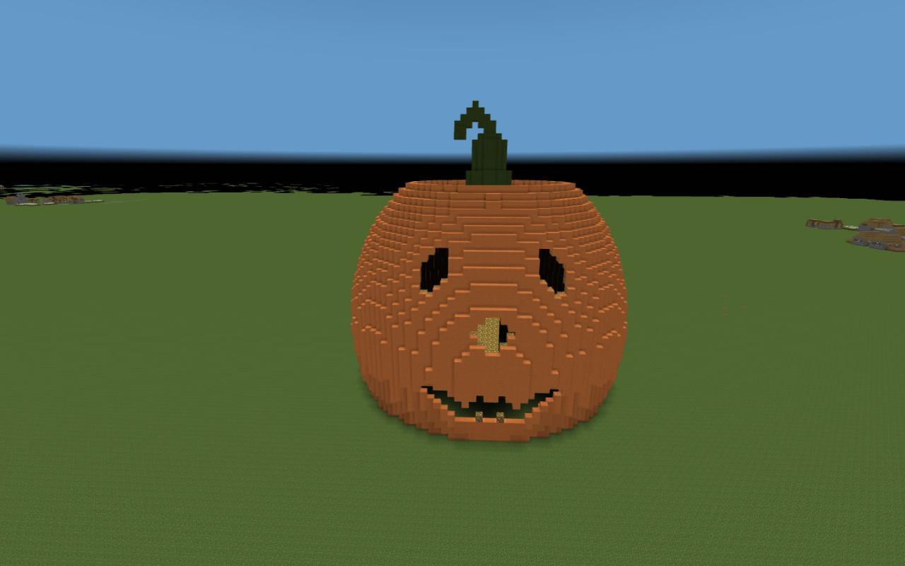 Giant Pumpkin Minecraft Map