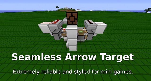 Seamless Arrow Target (mini game style) Minecraft Map