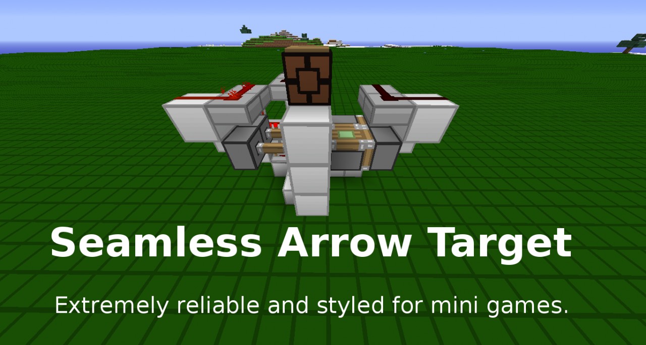 Seamless Arrow Target (mini game style) Minecraft Map
