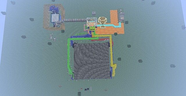 the mine pvp map Minecraft Map
