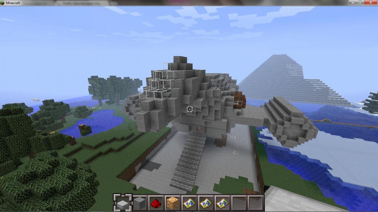 Firefly class transport ship- Serenity Minecraft Map