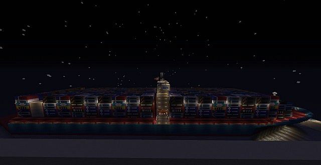 Maersk Triple E Minecraft Map