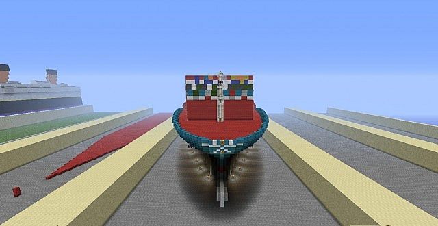 Maersk Triple E Minecraft Map