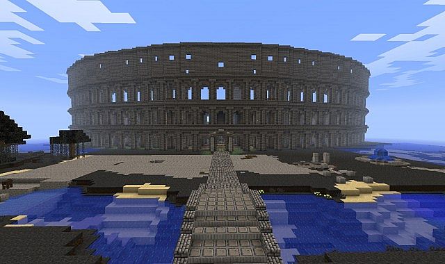 colosseum of rome Minecraft Map