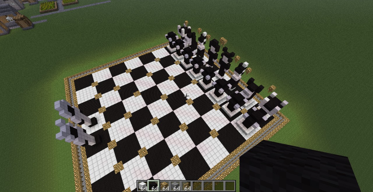 Giant Chess Board Minecraft Map