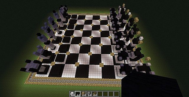 Giant Chess Board Minecraft Map