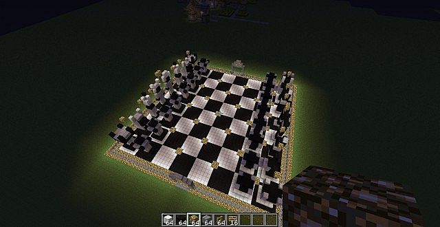 Giant Chess Board Minecraft Map