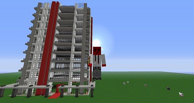 Skyscraper Hotel Minecraft Map