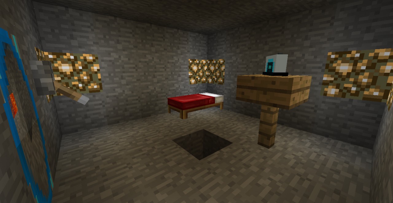 Aperture West - Portal Gun Puzzle Map Minecraft Map