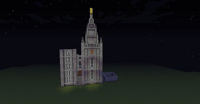 Salt Lake LDS Temple (Utah) Minecraft Map