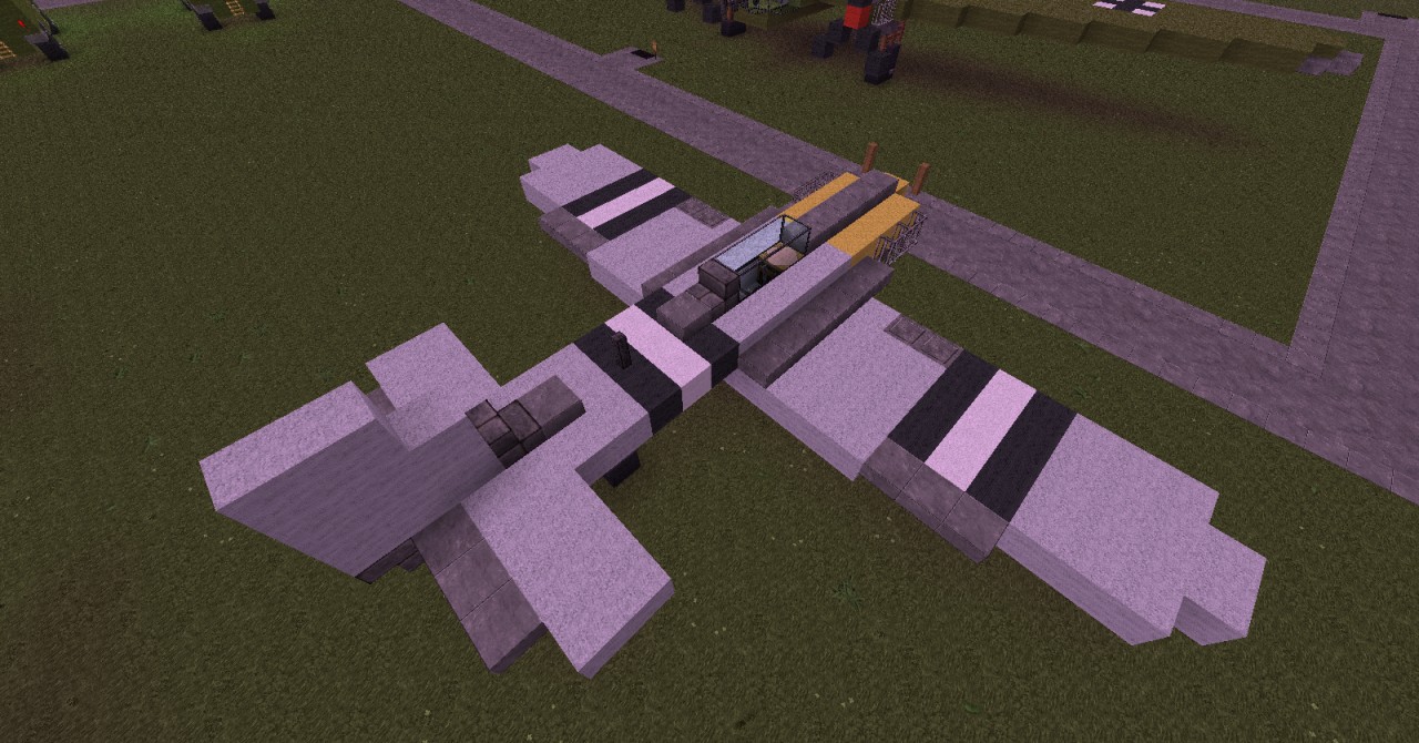 P-51 Mustang Minecraft Map