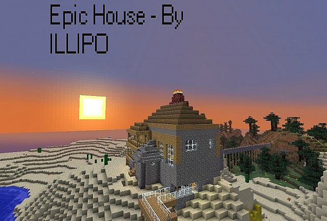 Epic House - By ILLIPO Minecraft Map