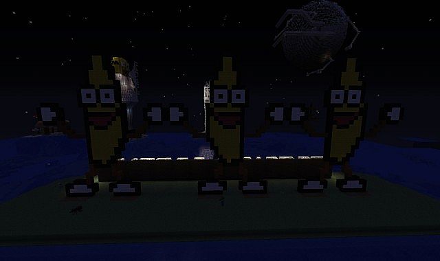 Peanut Butter Jelly Time Bananas Minecraft Map