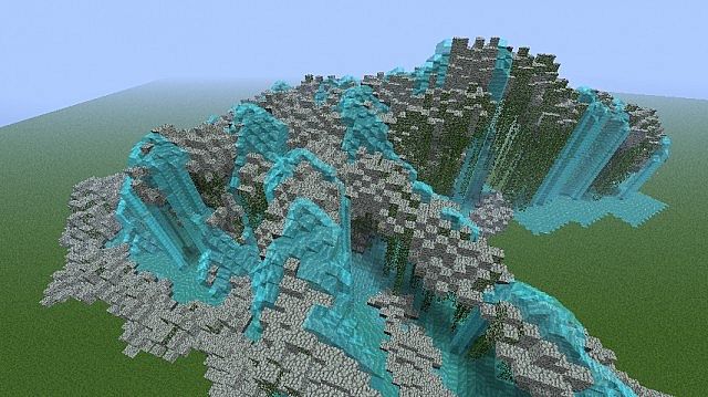 My First Terraform- Mountain Spring Minecraft Map