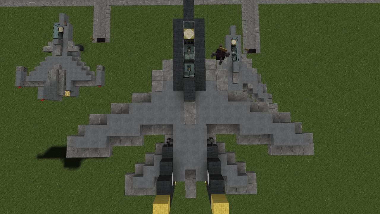 Grumman F-14 Tomcat Minecraft Map
